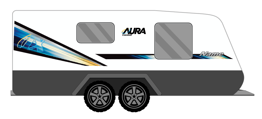 GYPSY KING URBAN CARAVAN STICKERS | CaravanStickers.com.au